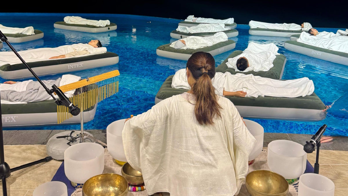 Floating Sound Bath Experience — Sense of Touch